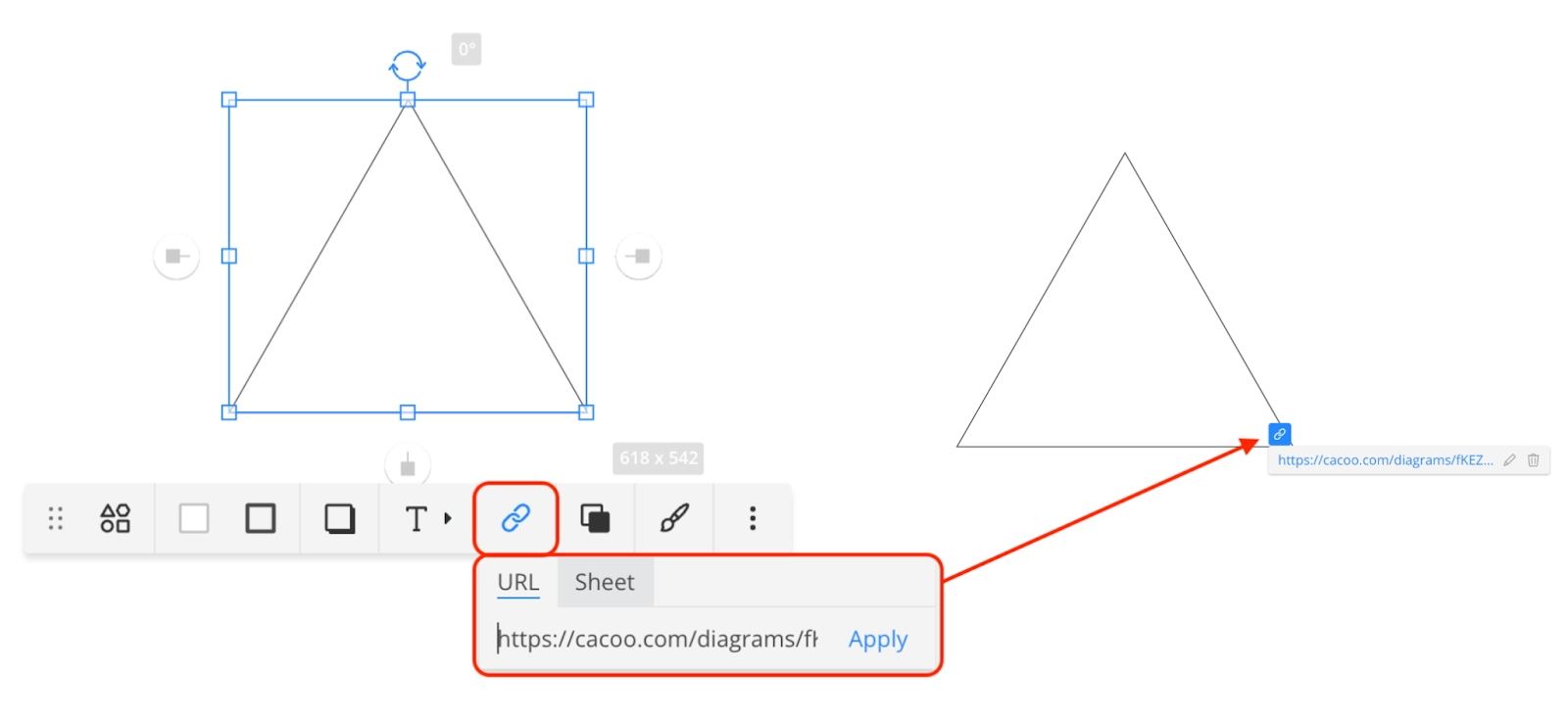 How To Add Links To Objects In Cacoo Faqs And Technical Support Nulab 6901