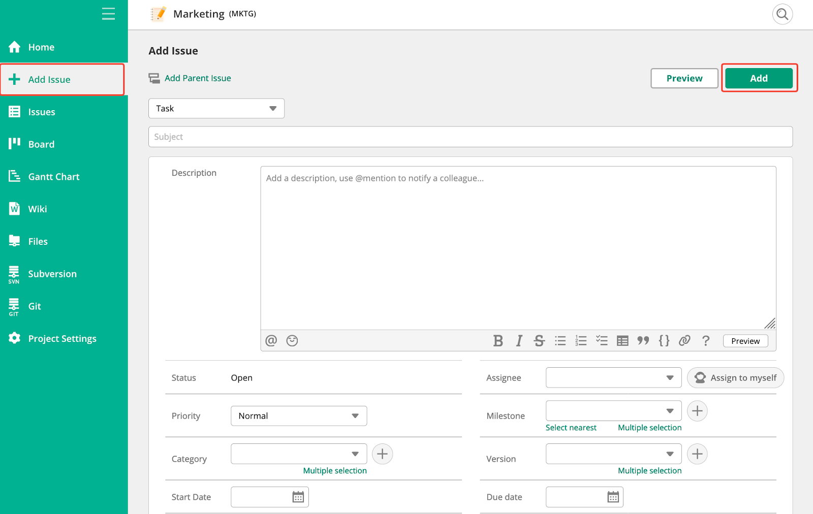 How To Add Issues In Backlog Faqs And Technical Support Nulab