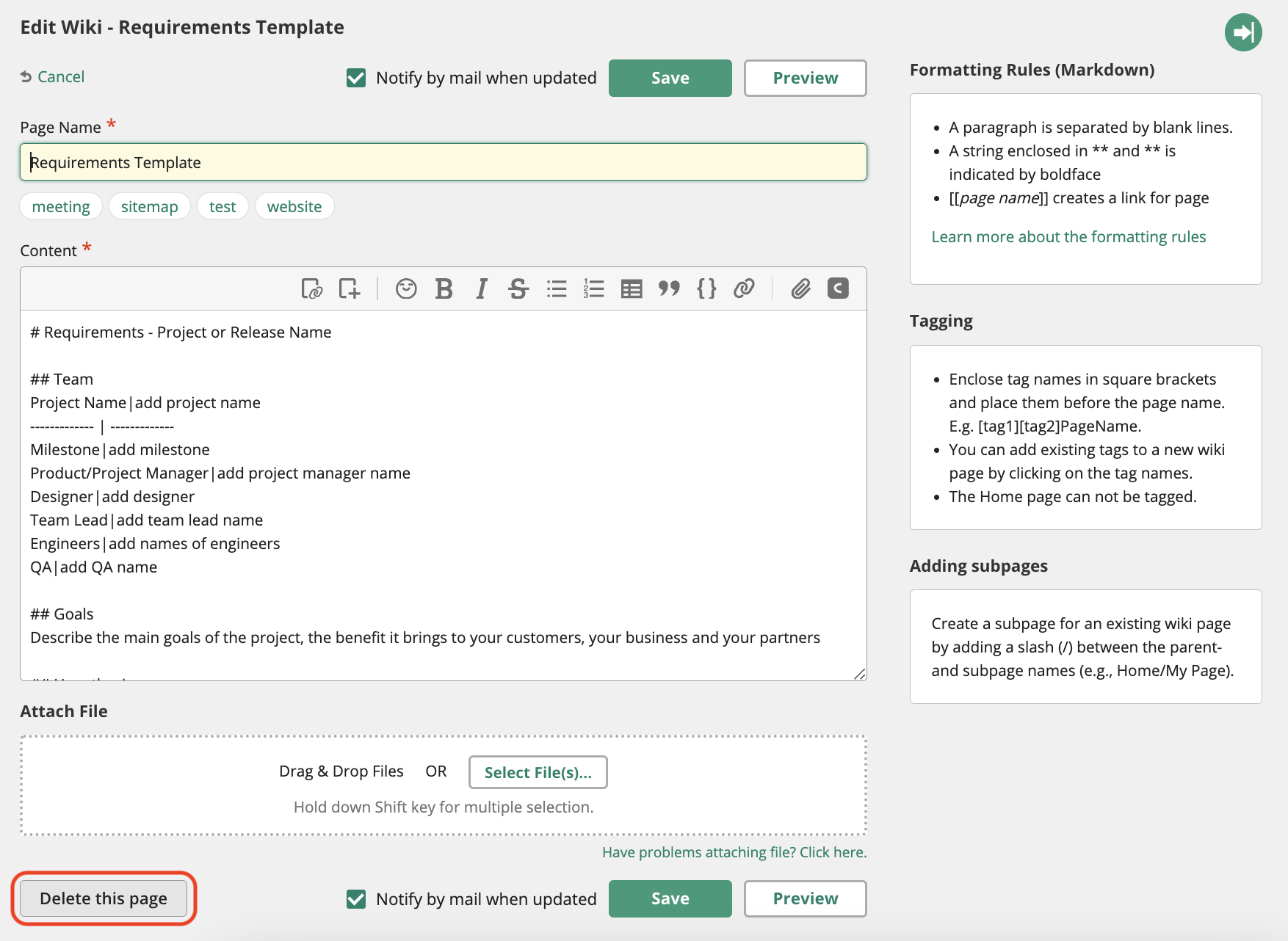 Backlog 101 Wikis Faqs And Technical Support Nulab