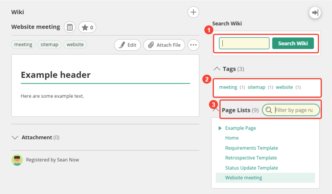 How To Search Share Or Export A Wiki In Backlog Faqs And Technical Support Nulab
