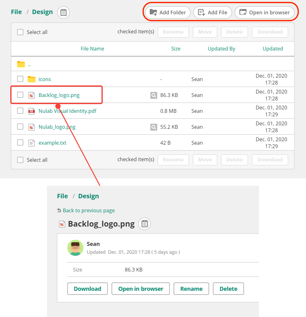 Backlog 101 Project Files Faqs And Technical Support Nulab