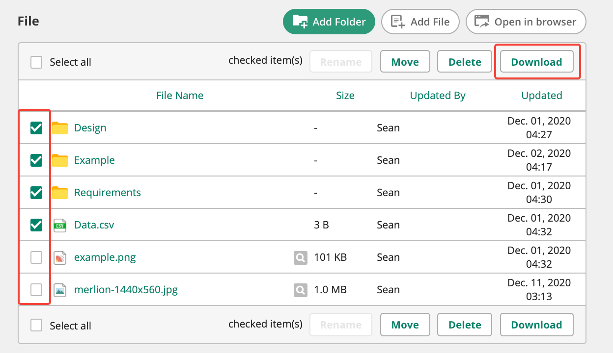 How To Manage Project Files And Folders In Backlog Faqs And Technical